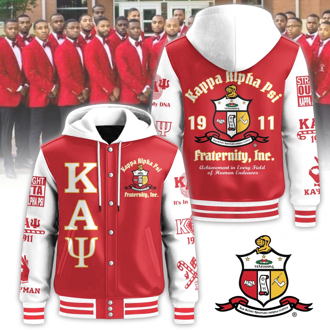 Kappa Alpha Psi Hoodie Jacket, 1911 Sorority Shirt, Gift for KAP Member ...