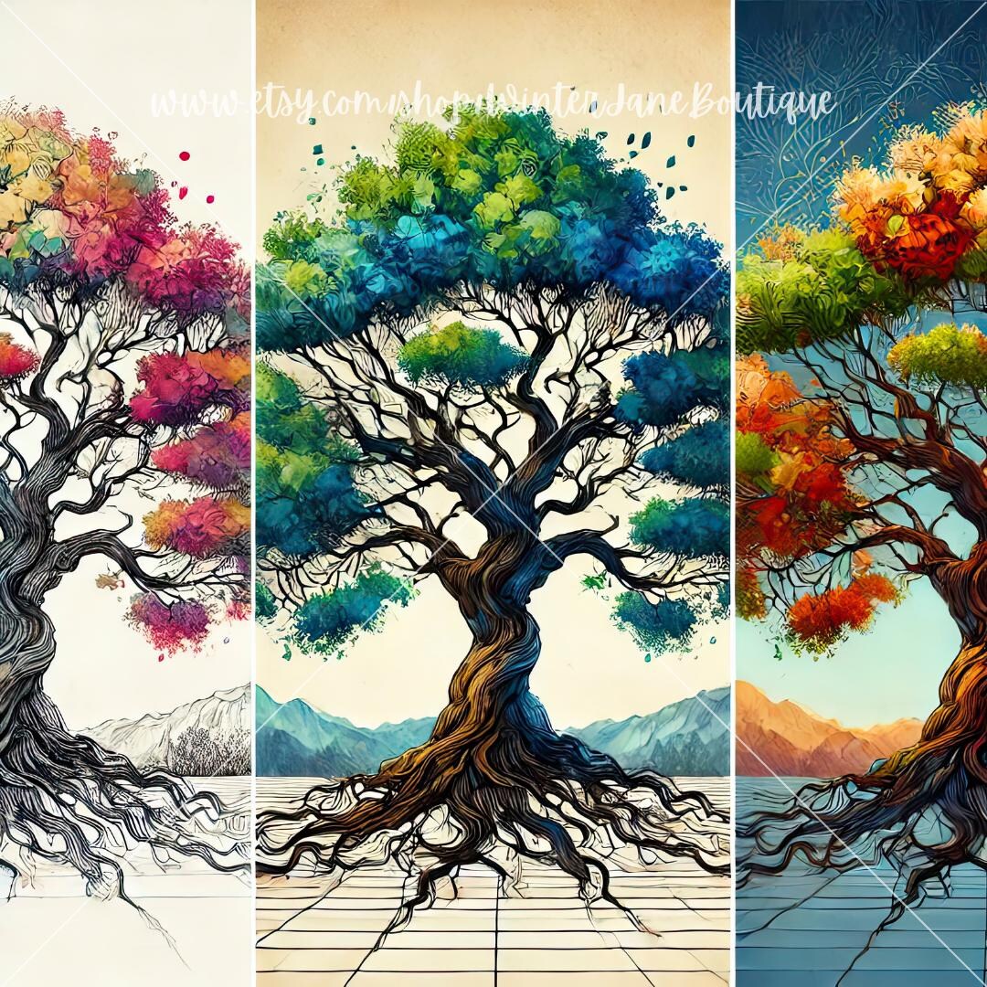 Tree of Life Print High Resolution Art Print 300dpi - Etsy