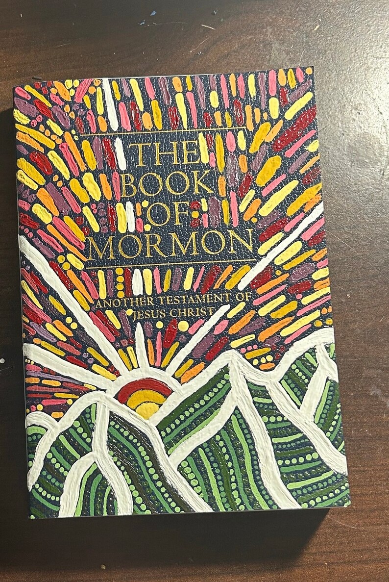 Book of Mormon Painting - Etsy