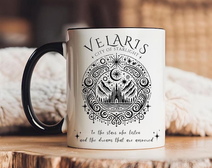 Velaris Mug 15 Oz ACOTAR Mug, Sarah J Maas Mug, Velaris Coffee Mug ...