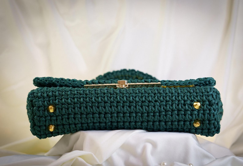 Luxury Crochet Bag, Handmade Bag, Handmade Purse, Crochet Purse ...