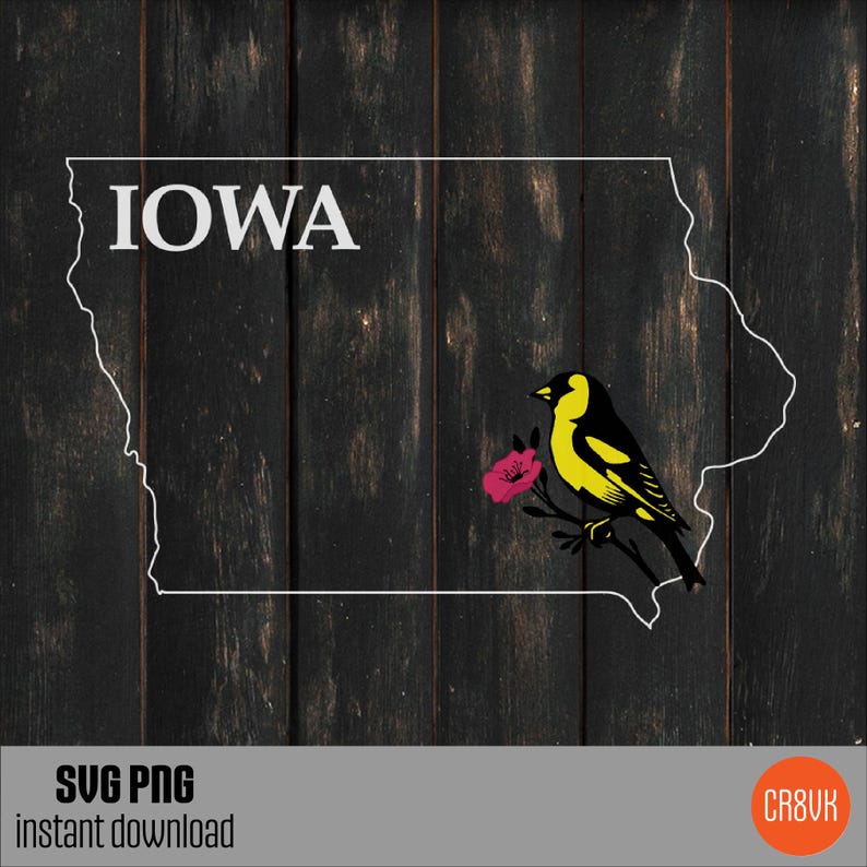State Iowa Svg, Grown in Iowa Png, Iowa Sticker, Moving Away Gift, Iowa ...