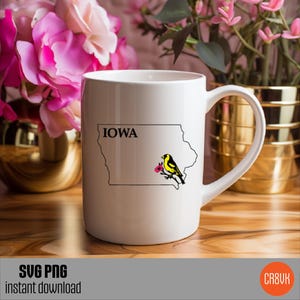 State Iowa Svg, Grown in Iowa Png, Iowa Sticker, Moving Away Gift, Iowa ...