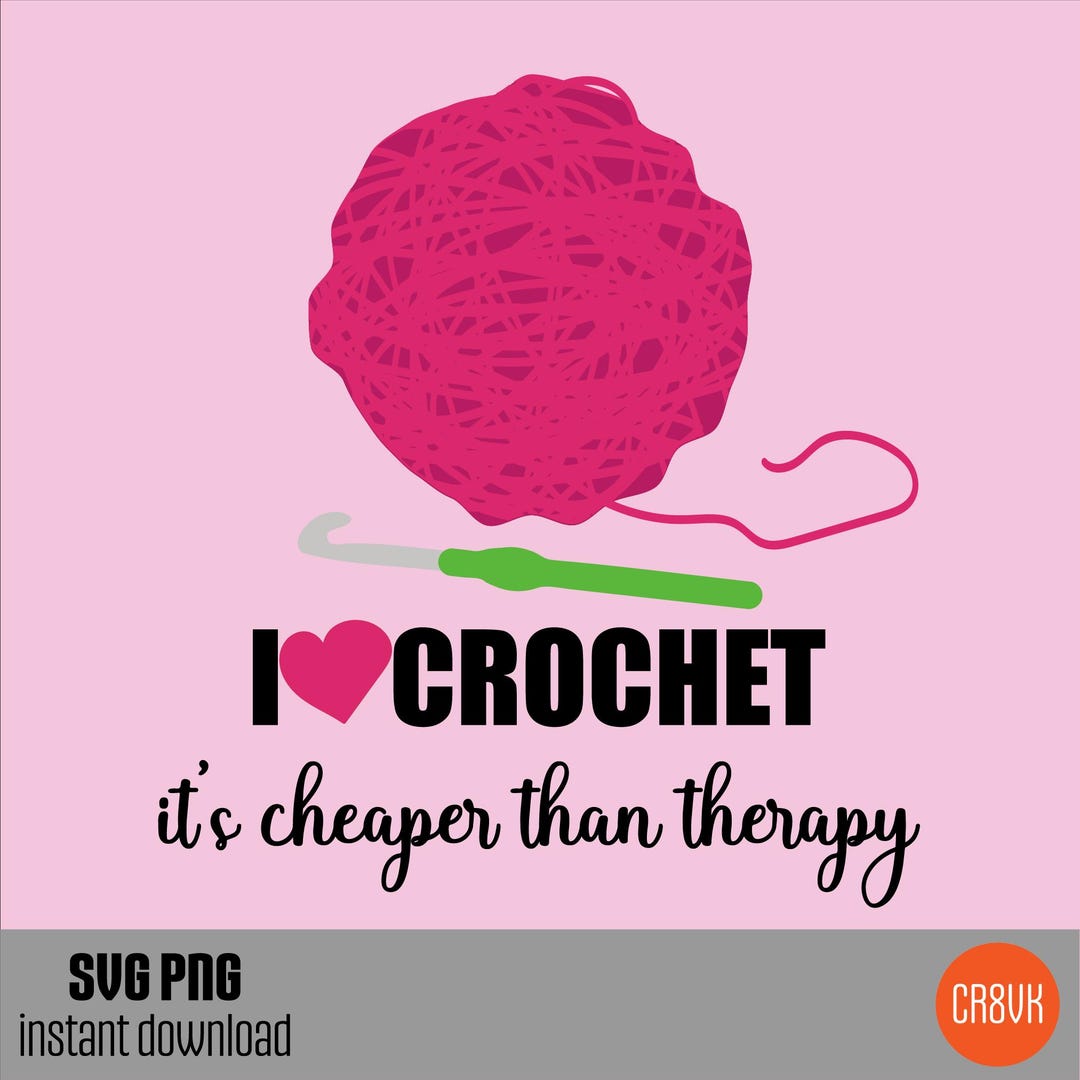 Funny Crochet Svg, Crochet Lover Png, Crochet Sublimation, Cricut ...
