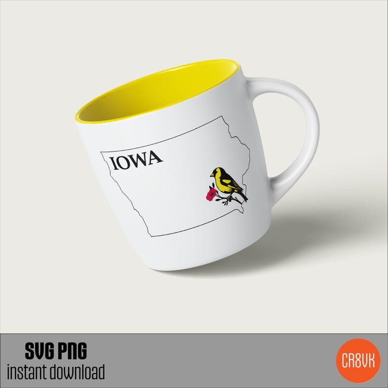 State Iowa Svg, Grown in Iowa Png, Iowa Sticker, Moving Away Gift, Iowa ...