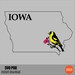 State Iowa Svg, Grown in Iowa Png, Iowa Sticker, Moving Away Gift, Iowa ...