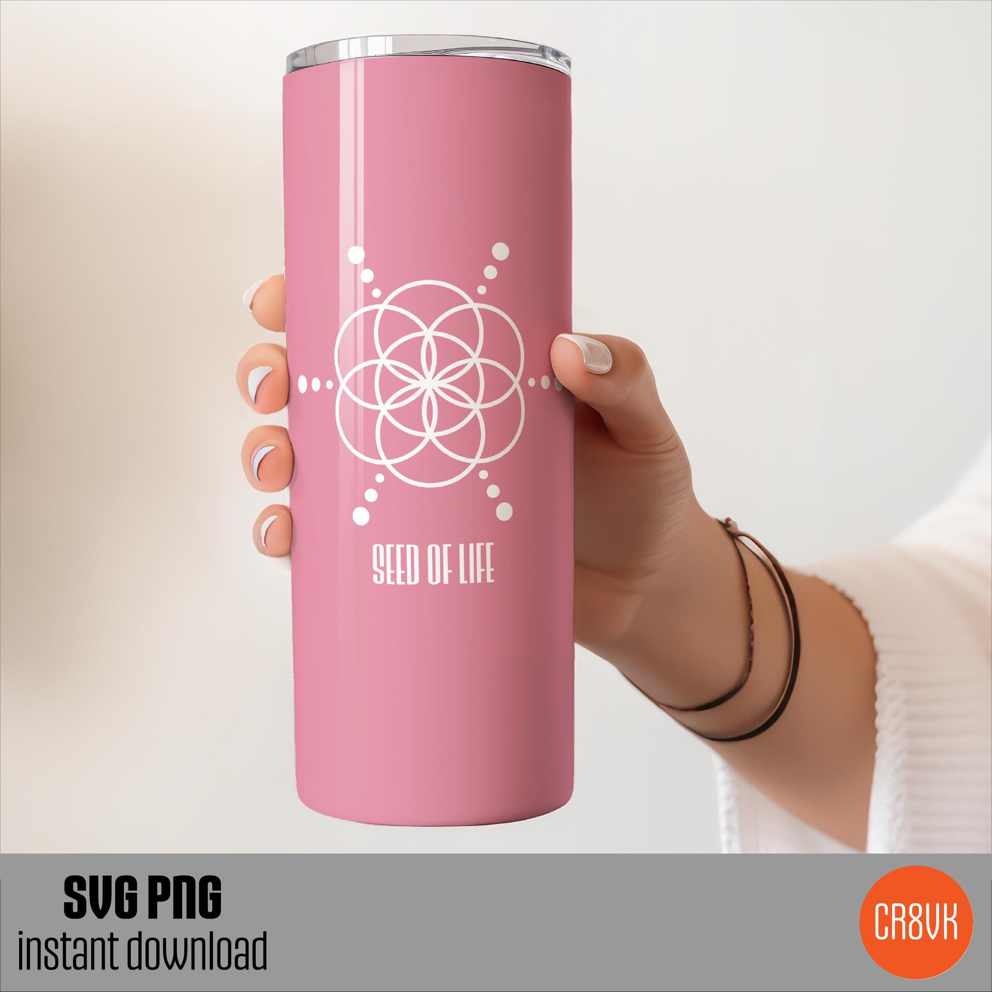 Seed of Life Svg, Flower of Life Png, Seed of Life Stencil, Spiritual ...