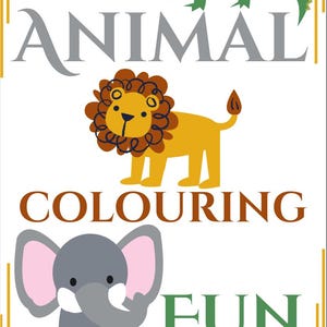 Animal Alphabet Coloring Pages for Kids – Printable ABC Letter Animal ...