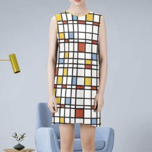 Mondrian Dress - Etsy