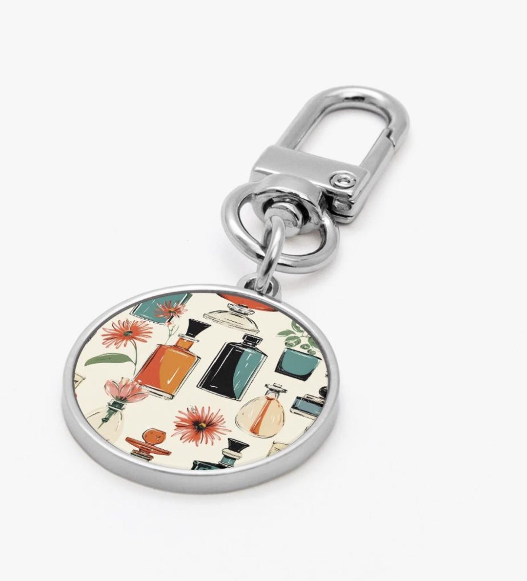 MCM Perfume Bottle Key Chain Retro Design Key Ring MCM Key Holder - Etsy