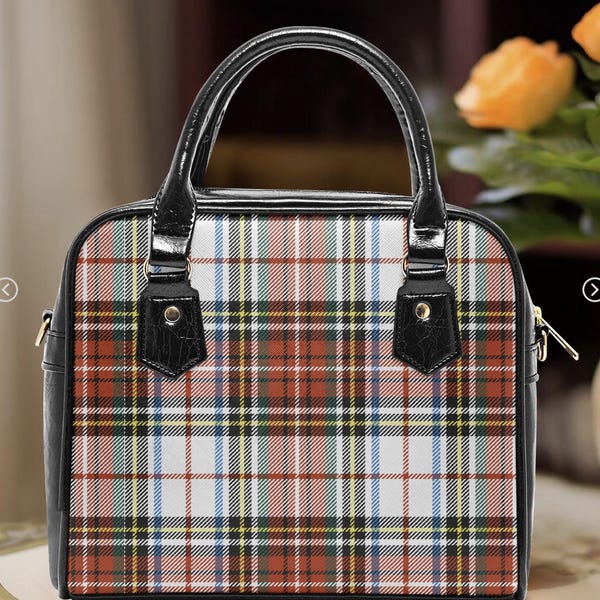 Plaid Handbags - Etsy