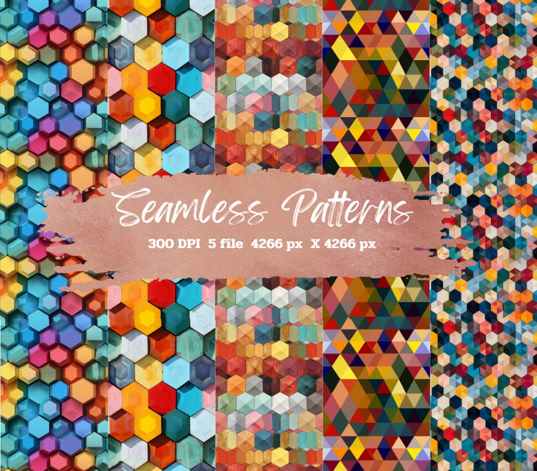 Image Files Suitable for Many Types of Work Ate Seamless Patterns. That ...