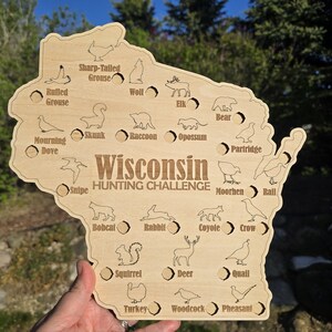 Wisconsin Hunting Map - Etsy
