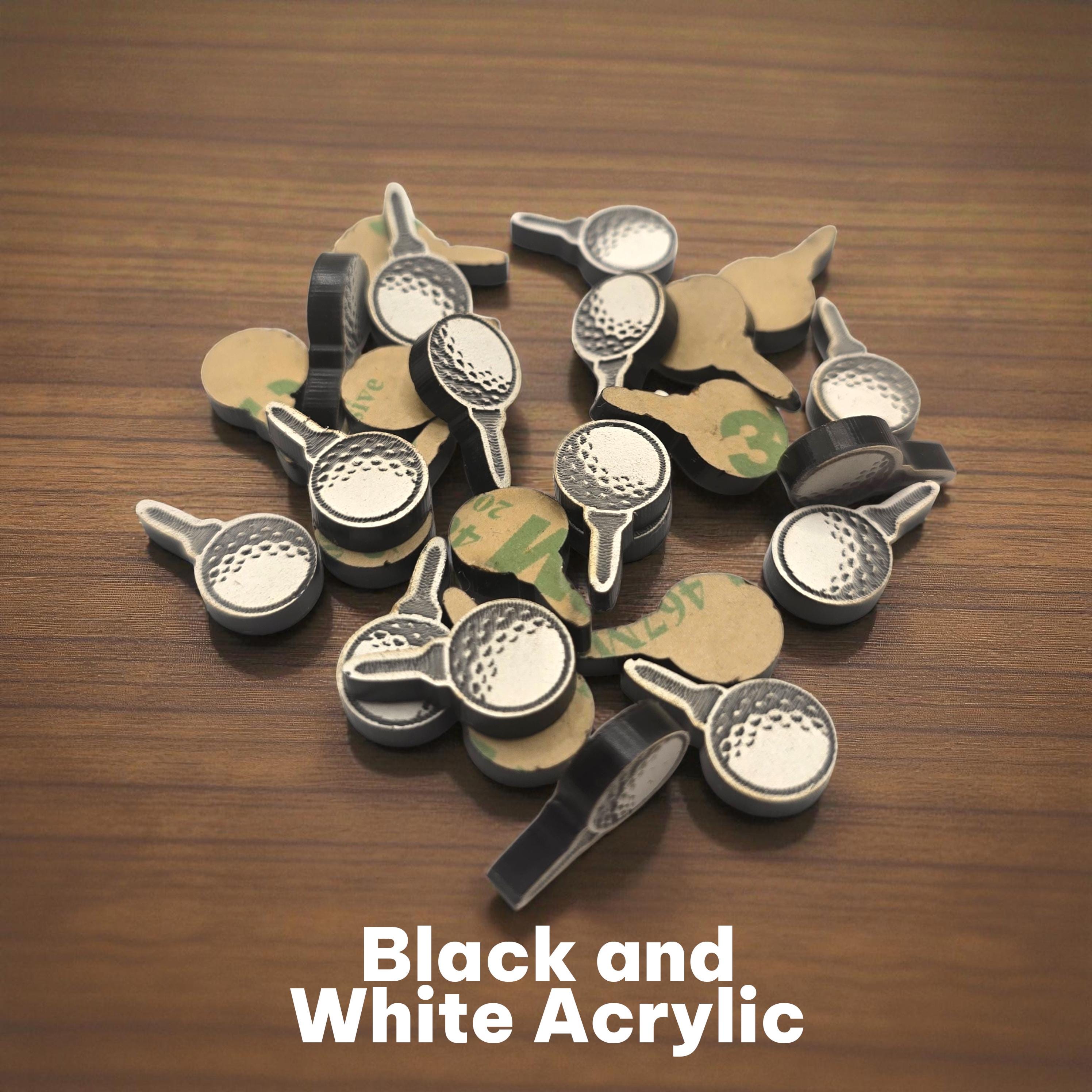 North Carolina Golf Courses Map- Gift for a Golfer With Golf Ball Cutouts to Track the Courses ...