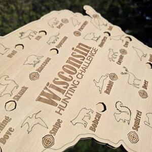 Wisconsin Hunting Map - Etsy