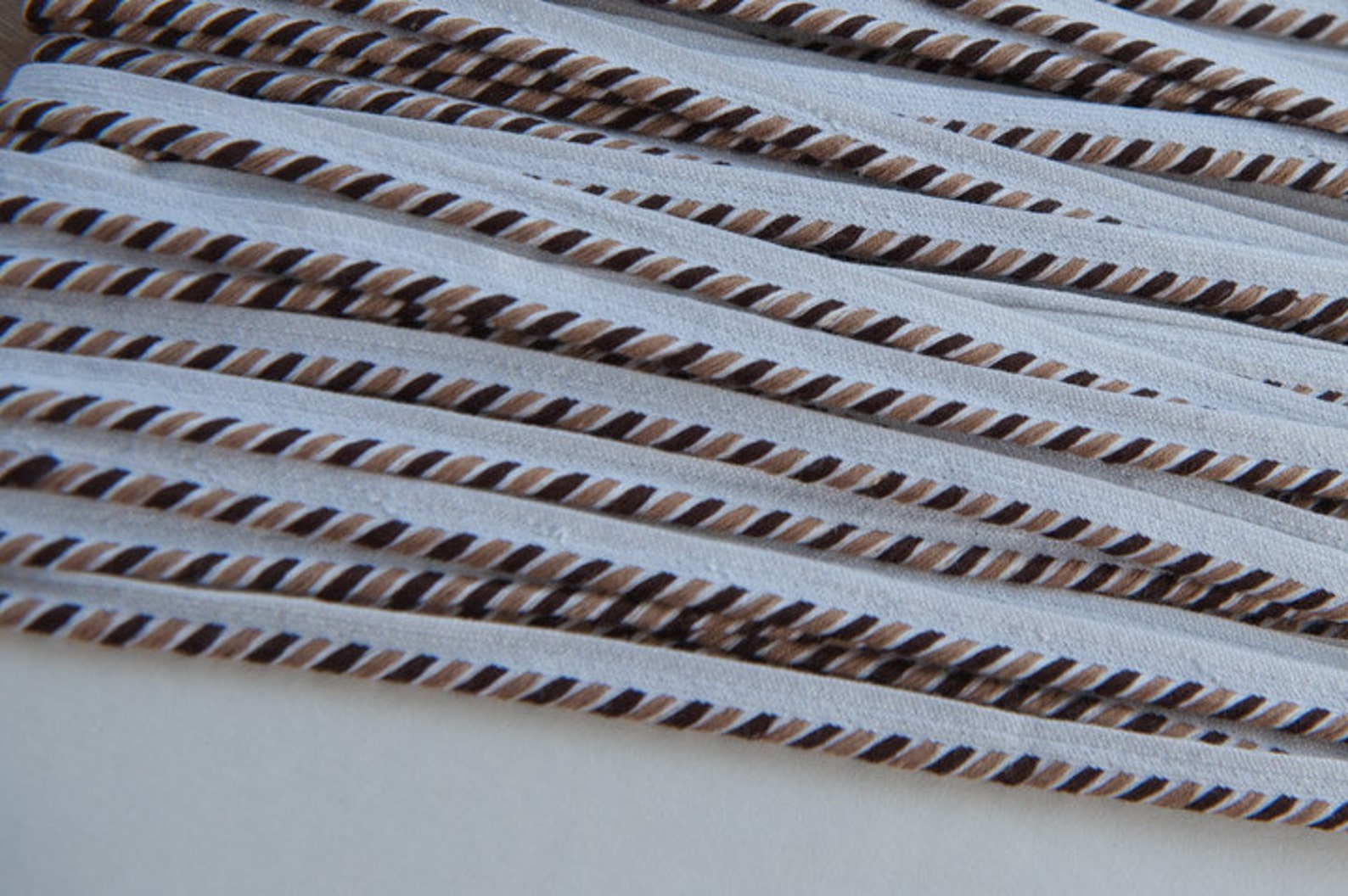 3 Yards Striped Piping Vintage Trim Colorful 70s New Old | Etsy