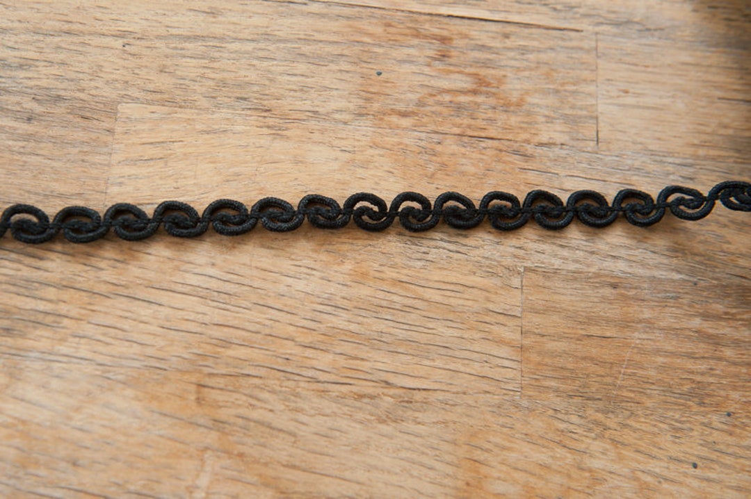 3 Yards of Mod Vintage Trim - 70s New Old Stock Geometric Applique ...