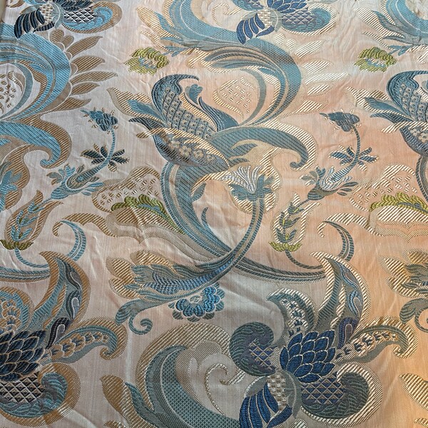 Embroidered Brocade - Make Your Own Brocade