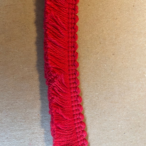 Red Brush Fringe - Etsy