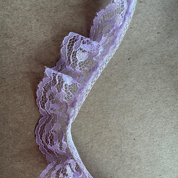 Purple Lace Fabric - Etsy