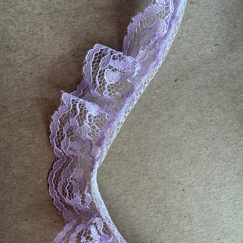 Purple Ruffle Fabric Trim - Etsy