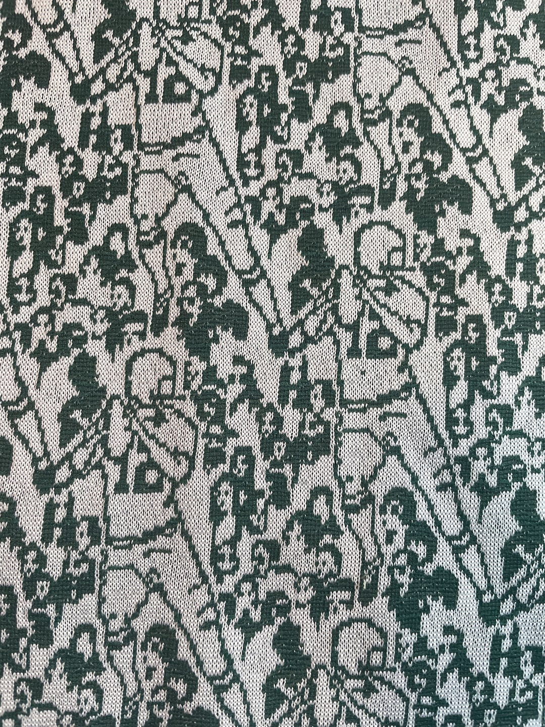 Fun Football Players- Vintage Fabric Sports Games Athletic Polyester ...