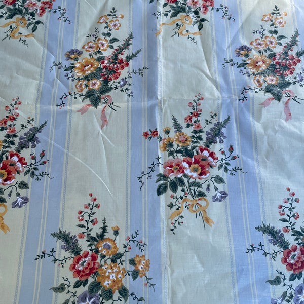 Floral Chintz Fabric - Etsy