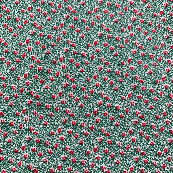 Red Green Fabric - Etsy