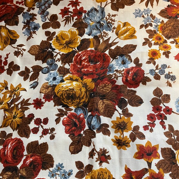 Fall Fabric Flowers - Etsy