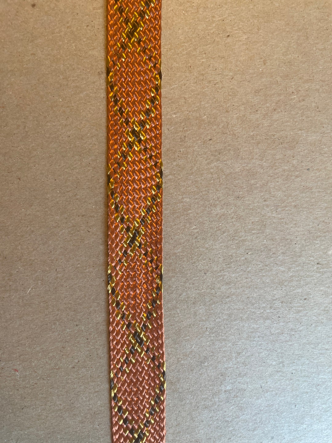 3 Yards Vintage Trim -mod Braid Upholstery Sewing New Old Stock Woven ...