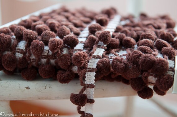 Embellishments Mod Vintage Pom Poms Ball Fringe 60s 70s New Old Stock ...