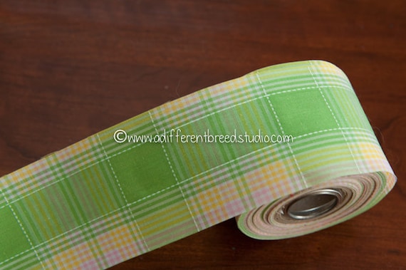 Spring Plaid 3 yards Mod Juvenile Vintage Craft Ribbon | Etsy