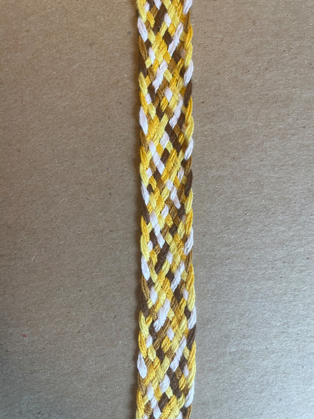 3 Yards Vintage Trim -mod Braid Upholstery Sewing New Old Stock Woven ...