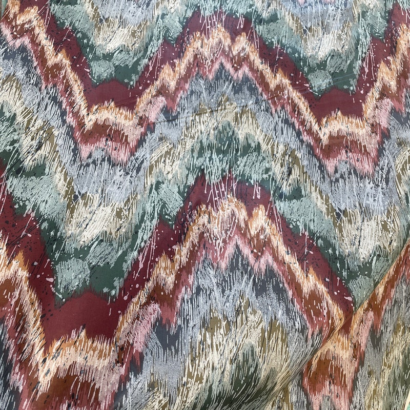 Zig Zag Fabric - Etsy