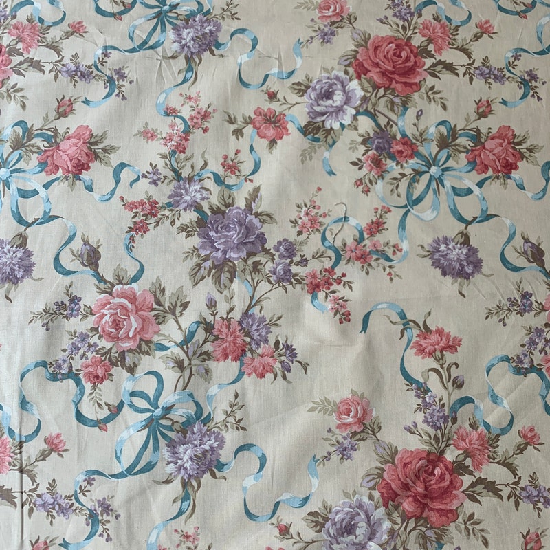 Bow Print Fabric - Etsy UK