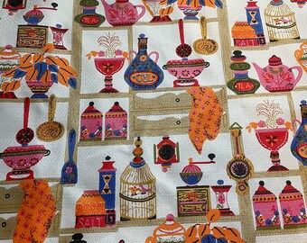 Kitchen Curtain Fabric | Etsy