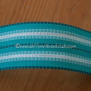 1 Yard of Mod Vintage Webbing - 60s 70s New Old Stock Woven Geometric ...