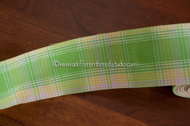 Spring Plaid 3 yards Mod Juvenile Vintage Craft Ribbon | Etsy