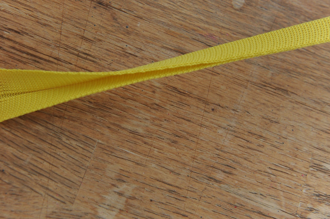 Bright Yellow Bias Trim - 3 Yards Vintage Trim New Old Stock 60s 70s ...