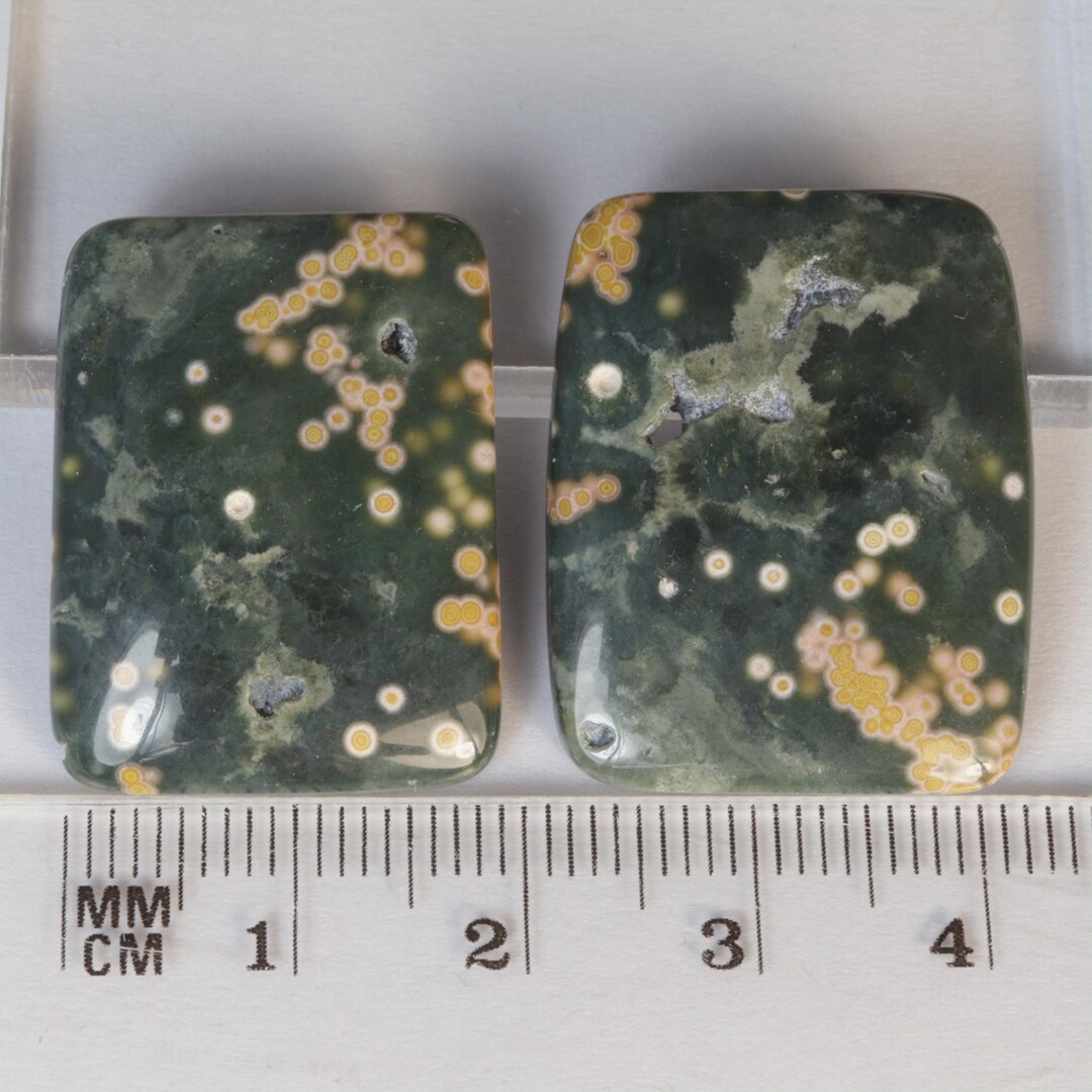 Ocean Jasper From Madagascar, Loose Gemstones / Free Gift Box, Gift ...