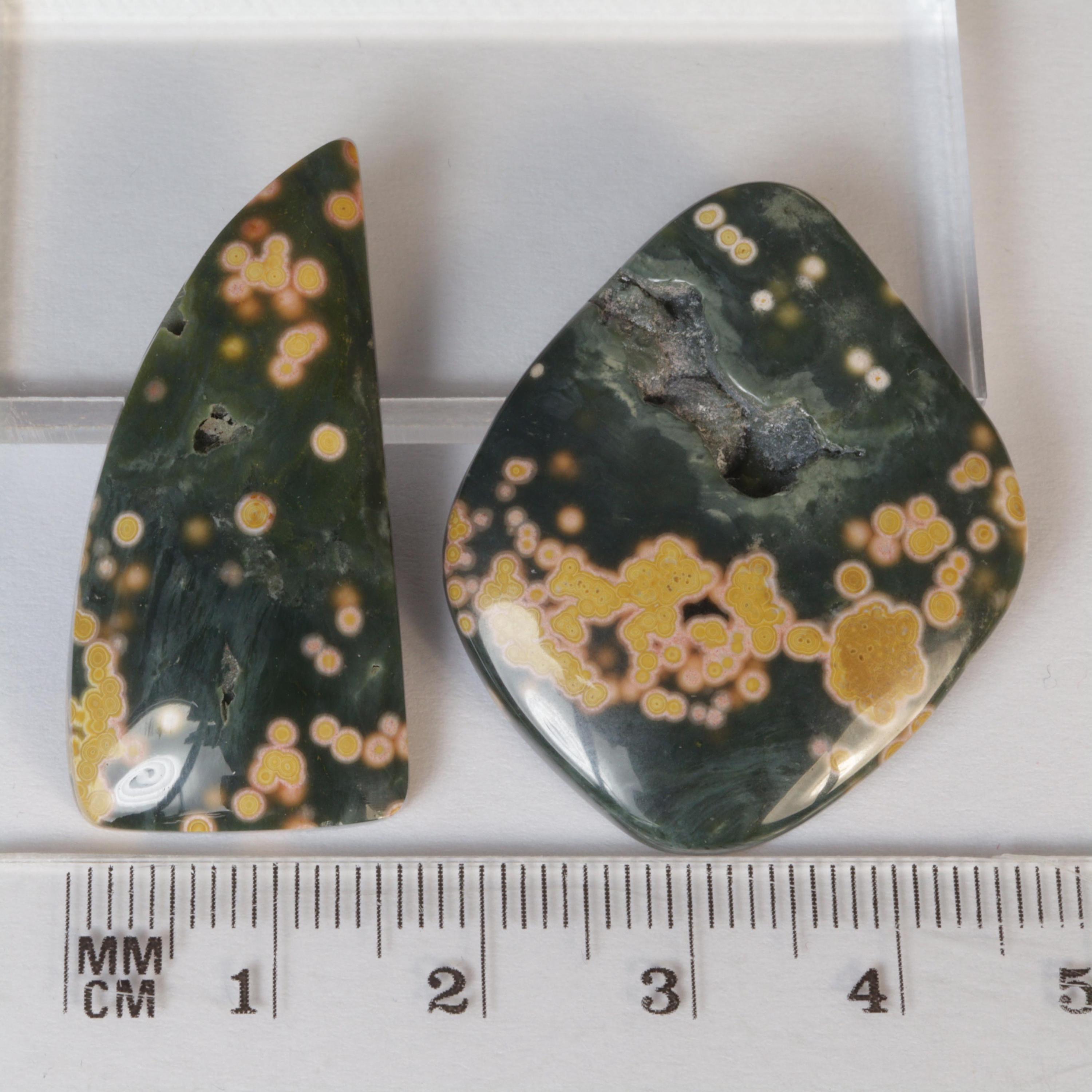 Ocean Jasper From Madagascar, Loose Gemstones / Free Gift Box, Gift ...