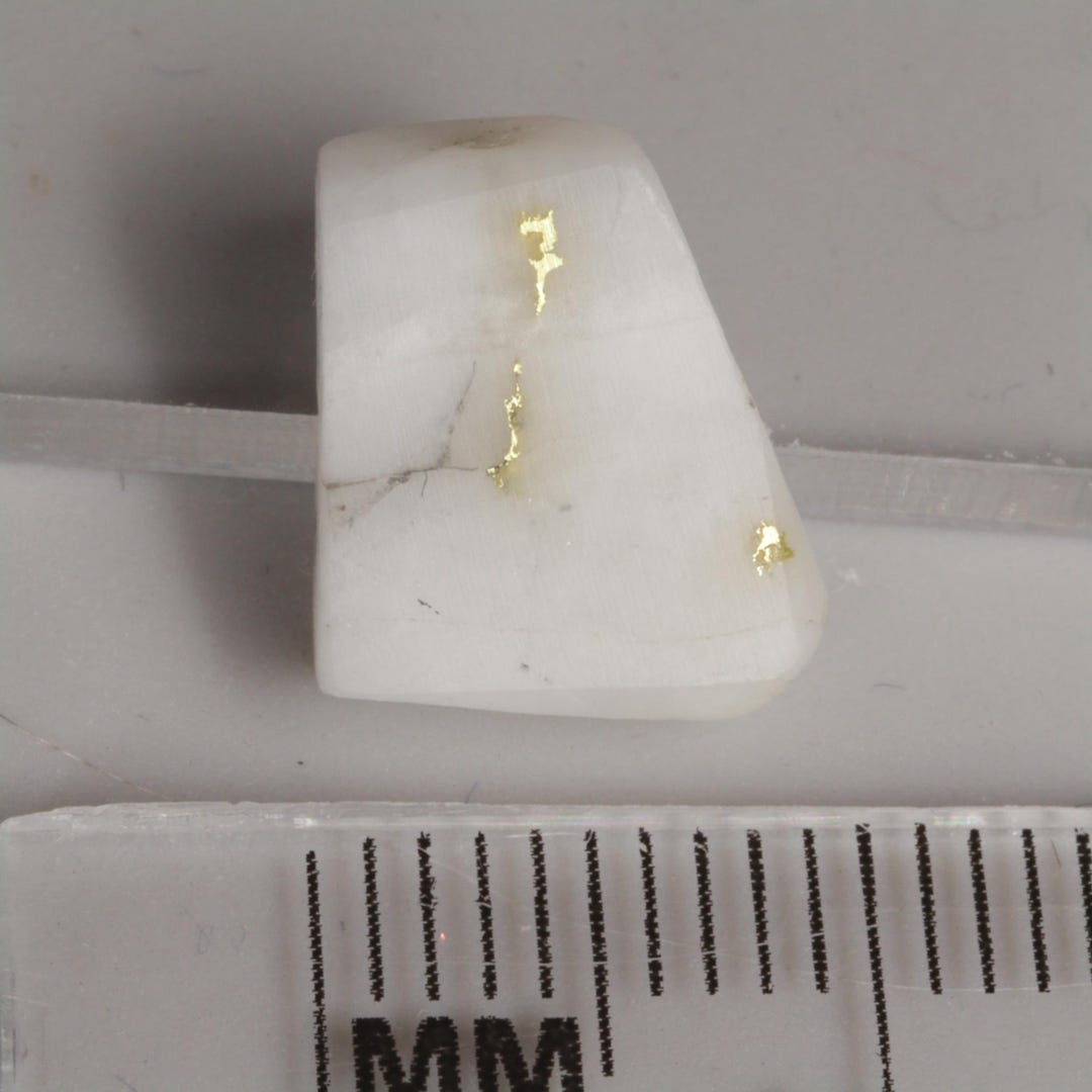 Gold in Quartz, From California, Loose Unfinished Gemstone / S A L E ...
