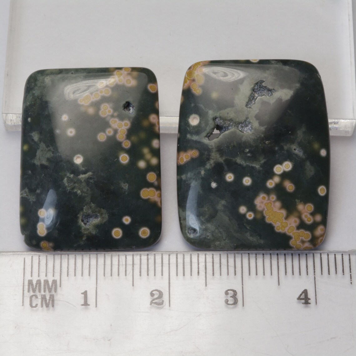 Ocean Jasper From Madagascar, Loose Gemstones / Free Gift Box, Gift ...