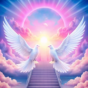 Dove PNG | 5 Blue Memorial Background Bundel | Sublimation Design ...