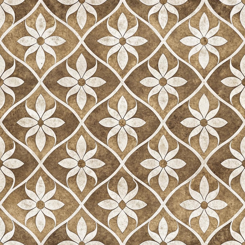 Wall Tapet Png ,retro Digital Paper Png ,9 Seamless Pattern, 70s ...