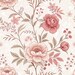 Dusty Rose Chinoiserie Floral Seamless Pattern: Vintage Digital Paper ...