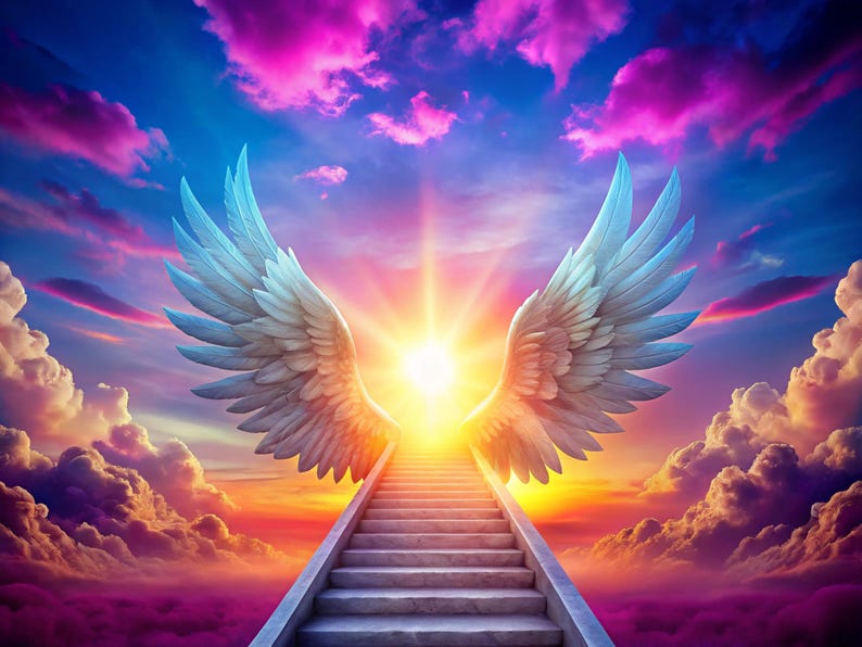 Rest in Peace Png, 5 Memorial Background , Stairs to Heaven, Rest in ...