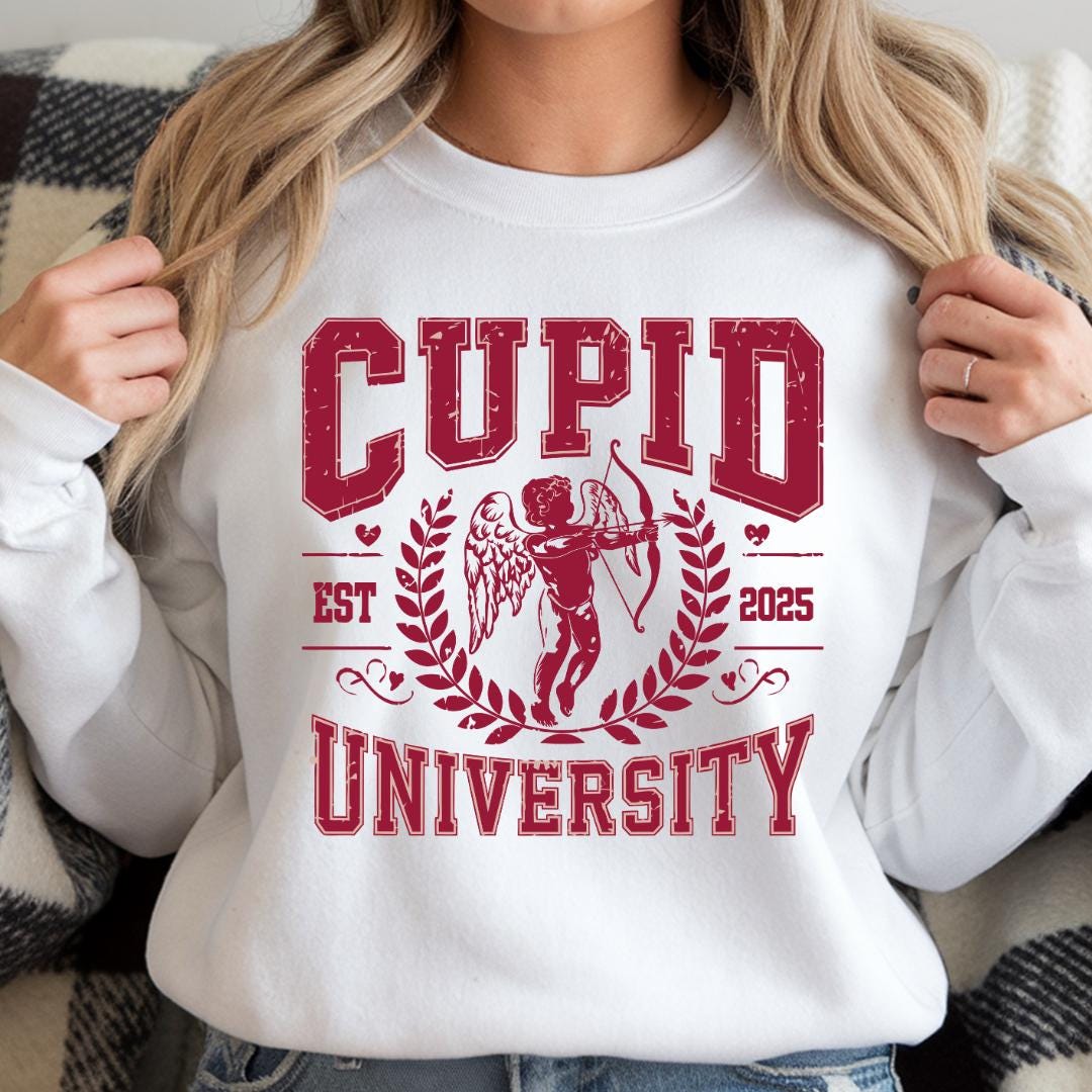 Cupid University Png and Svg Valentines Day Png, Png and Svg Valentine ...