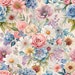 Wildflower Garden Seamless Floral Digital Pattern for Crafting and ...