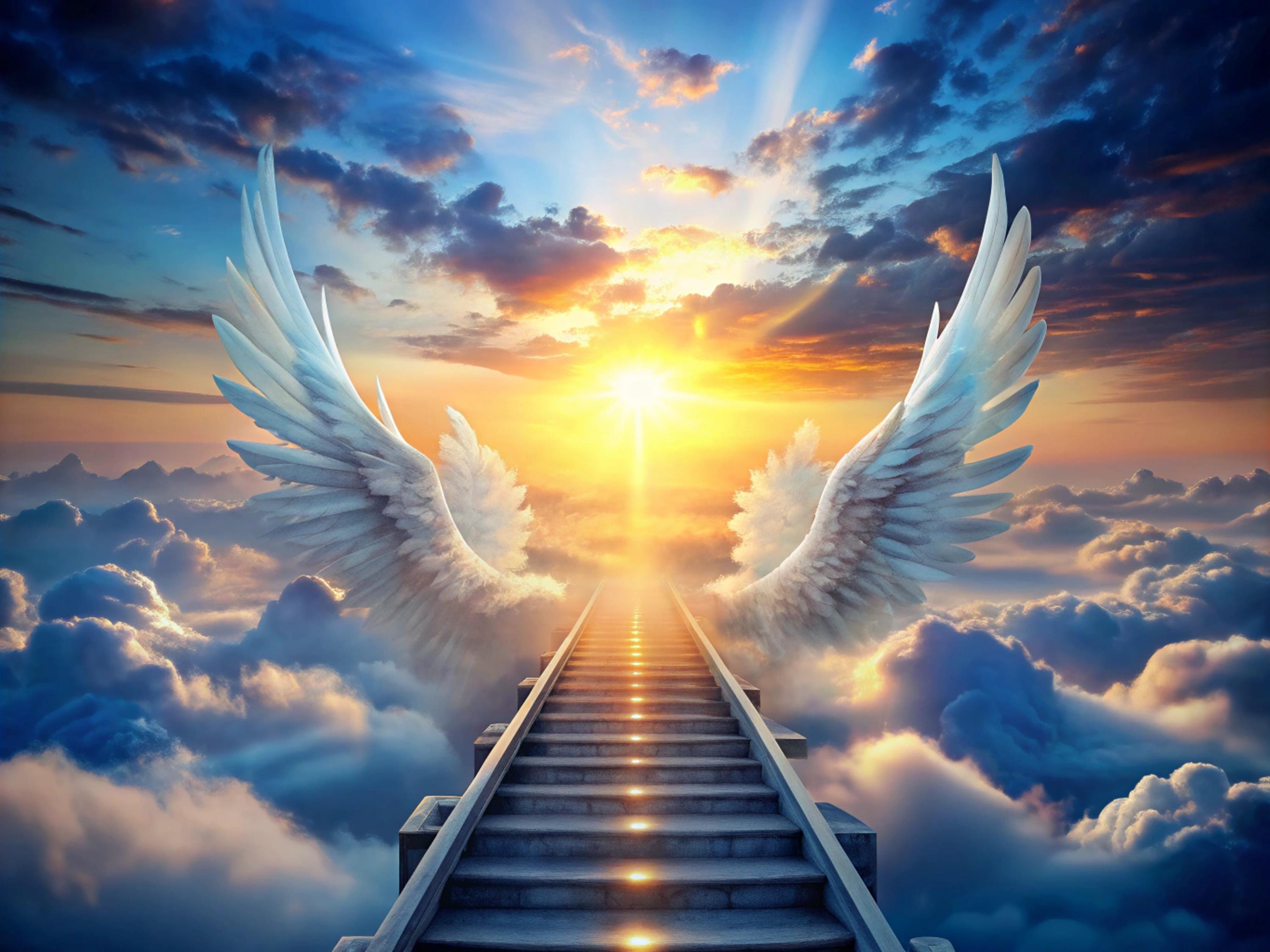 Rest in Peace Png, 5 Memorial Background , Stairs to Heaven, Rest in ...